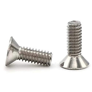 304 Stainless Steel Flat Head Socket Cap Screws 5/16"-24 x 7/8" Qty 25