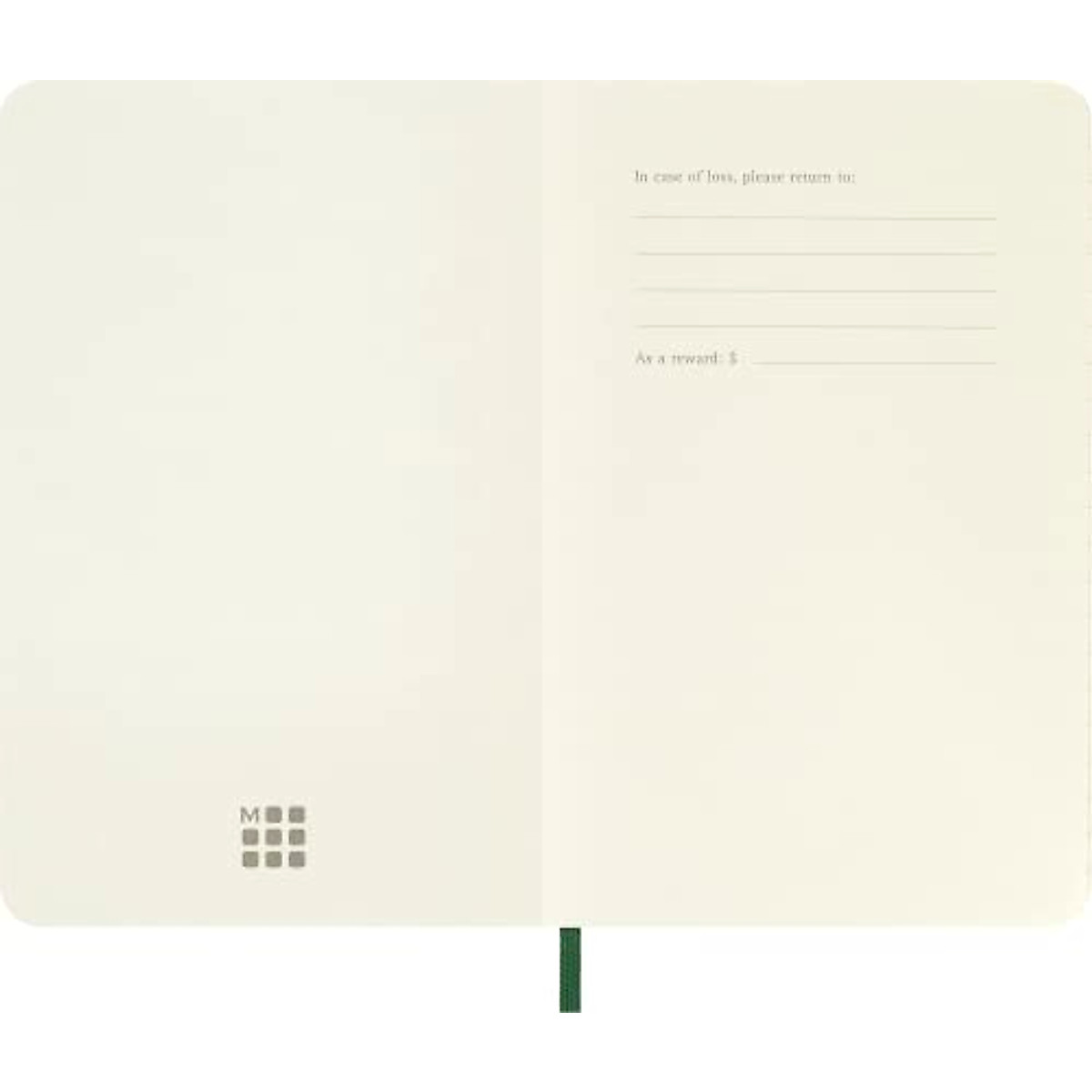 Moleskine Classic Notebook, Soft Cover, Pocket (3.5" x 5.5") Ruled/Lined, Myrtle Green, 192 Pages