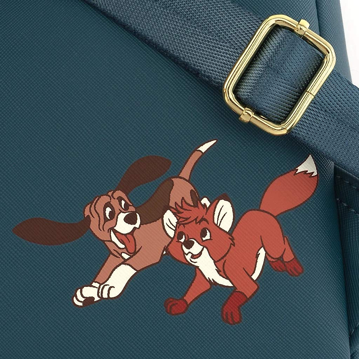 Loungefly Disney The Fox and The Hound Water Fight Mini Backpack