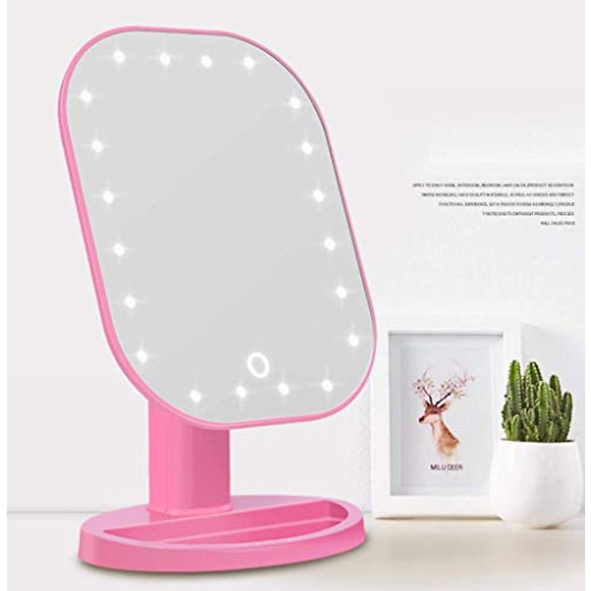 KXA Magnifying Glass Portable Sunglasses 10x Magnifying Glass led Travel Cosmetic Mirror Beauty Moisturizing Makeup Mirror