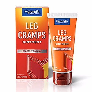 Arnica Gel Pain Relief, Leg Cramp Ointment by Hyland's, Natural Relief of Calf, Leg and Foot Cramp, 2.5 oz