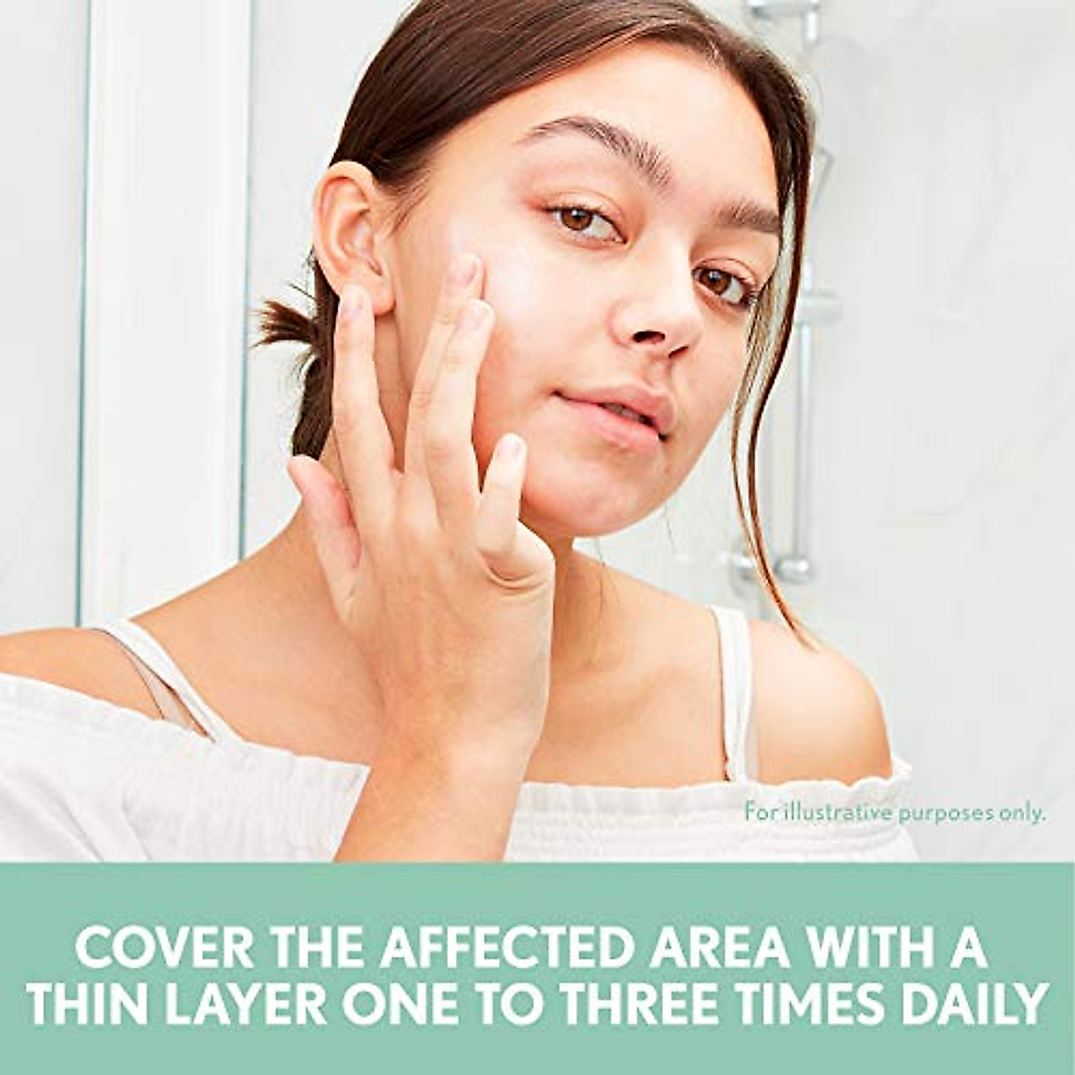 Aveeno Clear Complexion Salicylic Acid Acne-Fighting Daily Face Moisturizer with Total Soy Complex, For Breakout-Prone Skin, Oil-Free and Hypoallergenic, 4 fl. oz