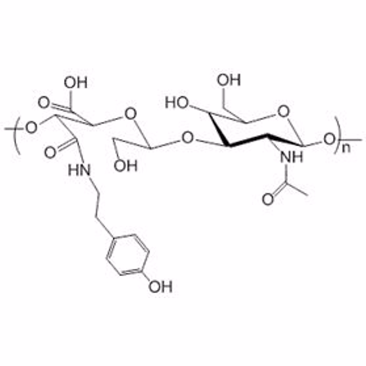 Hyaluronate-Tyramine, MW 50kDa (100mg)