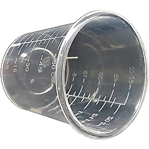 Medicine Cups - Disposable Plastic - 2 OZ [Case of 1840] Graduated measurements in CC's and OZ for Measuring, Mixing and distributing (1840)