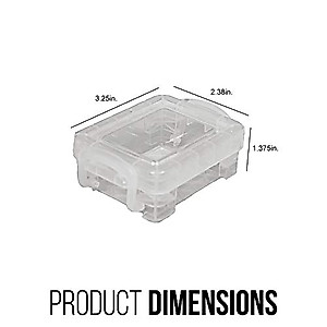Storage Studios SGS61611 Super Stacker Bitty Box. Assorted (Pack of 1)