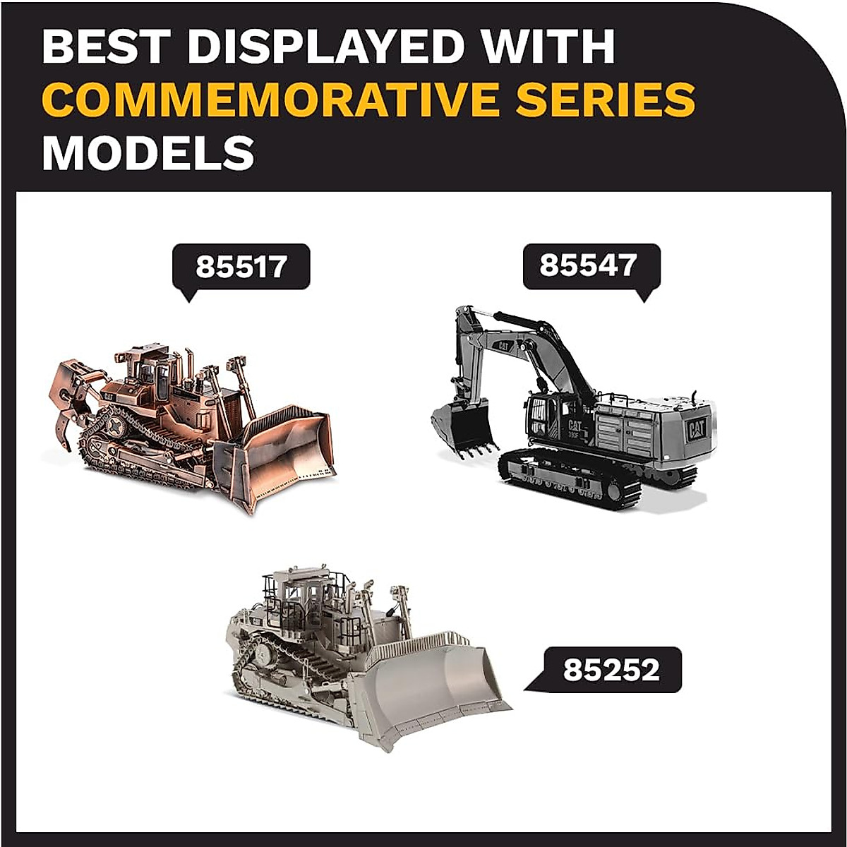 Caterpillar 85547 Diecast Model, 1: 50 Scaled Model Vehicles