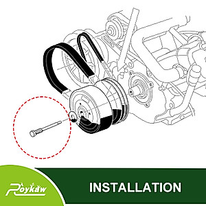 Roykaw Club Car Drive Clutch Puller Bolt Removal Tool for 1988-up DS/Precedent Golf Cart, Replaces OEM # 1014496, 5707
