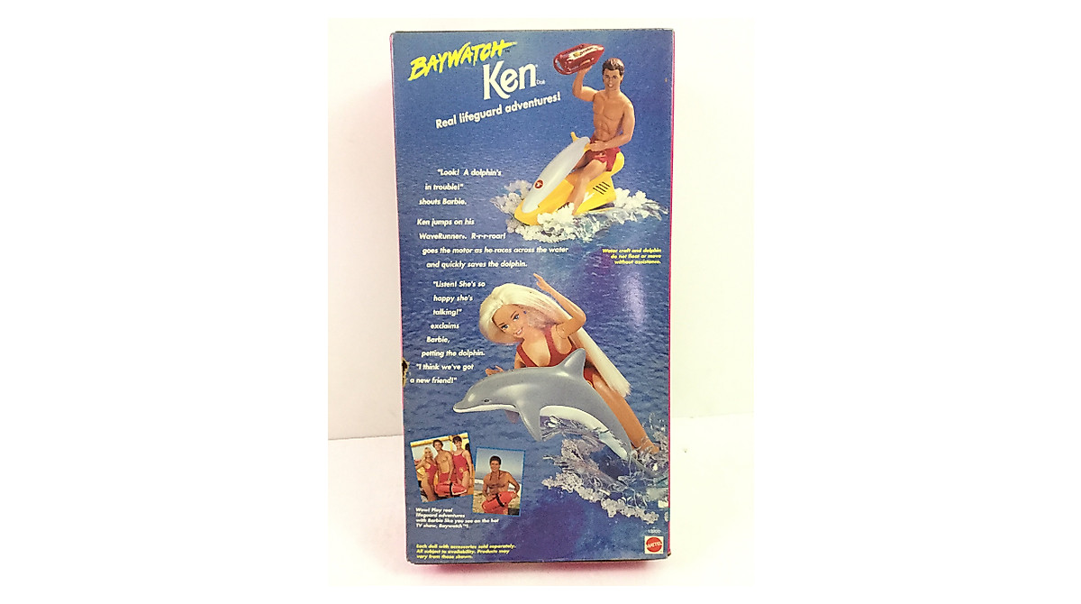 Shop Barbie Baywatch Ken - Lifeguard Action Figure