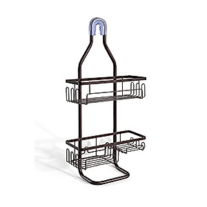 SunnyPoint Sturdy Tubing Structure Bathroom Hanging Shower Head Caddy Organizer (Standard, ORB)