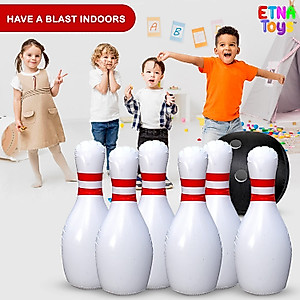Etna Giant Inflatable Bowling Set