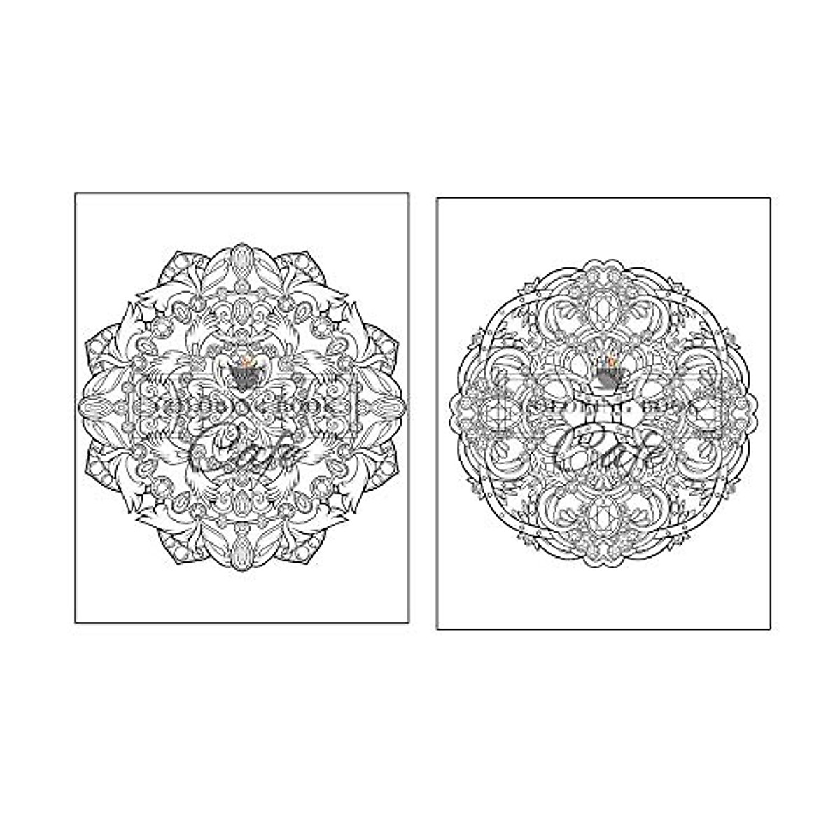 125 Mandalas: An Adult Coloring Book Featuring 125 of the World’s Most Beautiful Mandalas for Stress Relief and Relaxation (Mandala Coloring Books)