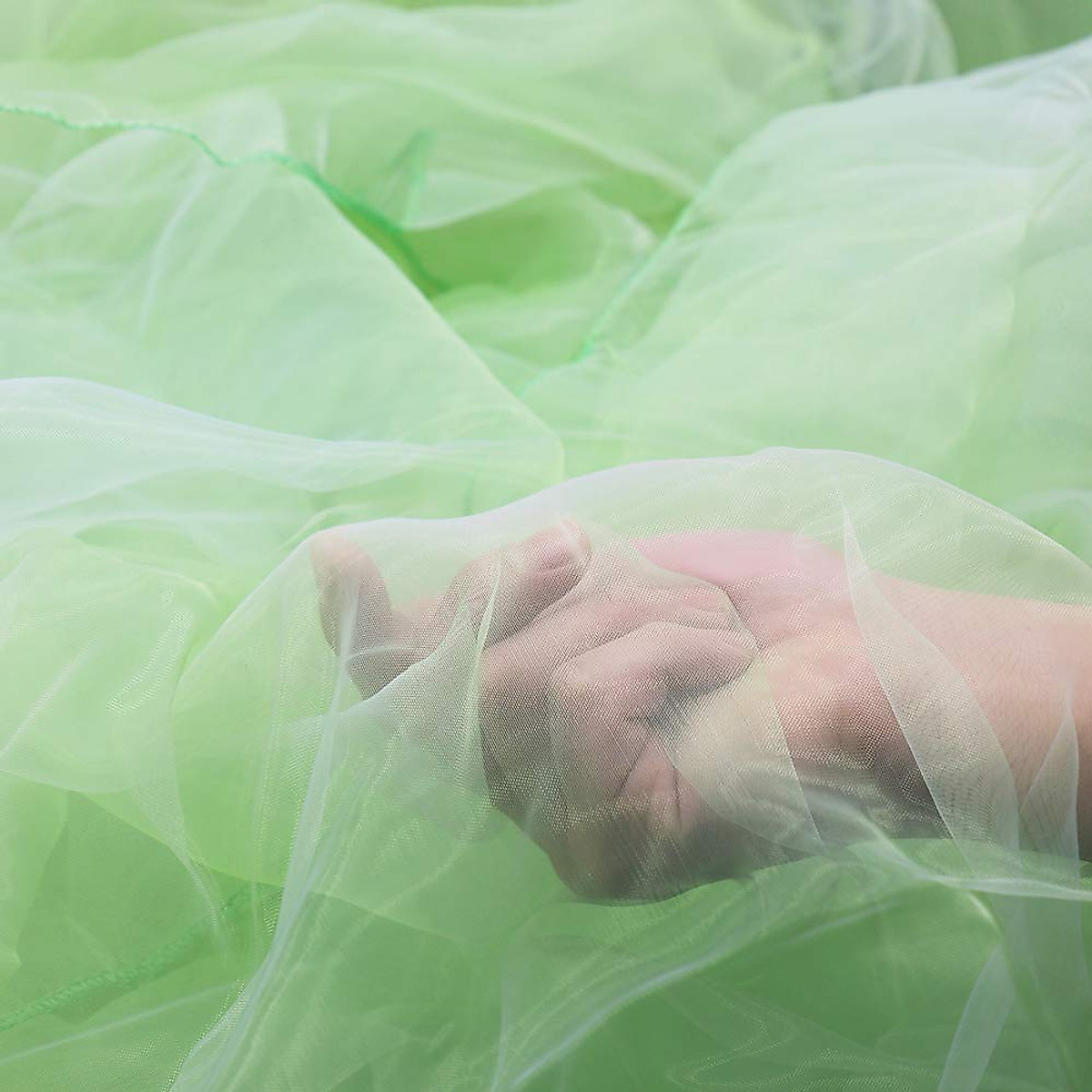 BIT.FLY Sheer Organza Swag DIY Fabric Wedding Top Table Event Party Home Decor Stair Bow Valance Table Skirt (197 x 53 Inch White)