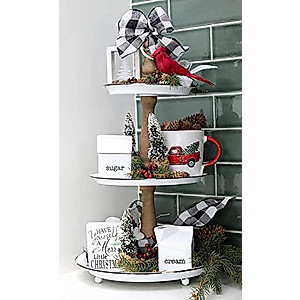 Darware Sugar and Creamer Set, Milk Carton Shaped White Ceramic Cream Jug and Sugar Bowl