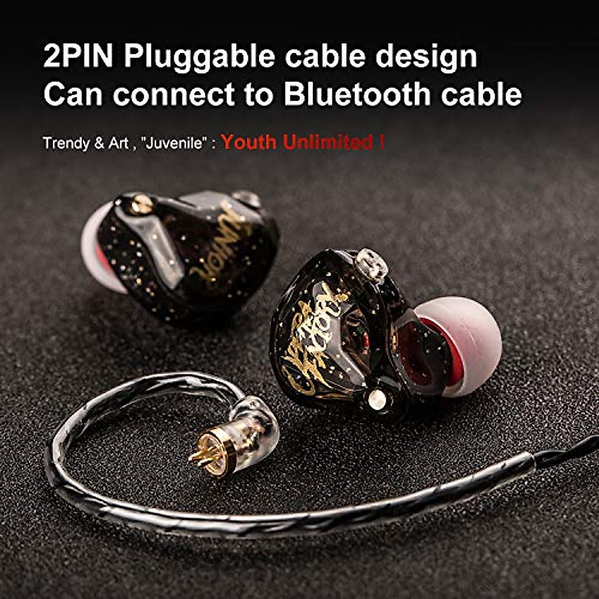 keephifi KBEAR OS1PRO in Ear Monitor Headphones for Audiophiles,Strong Magnetic Circuit Moving Coil Musicians Earbuds,HiFi Headset Earbuds Wired, Stable Comfortable Wearing Earphones