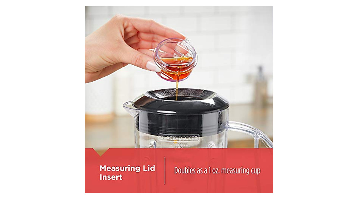 BLACK+DECKER Counter Top Blender - Efficient Blending Power