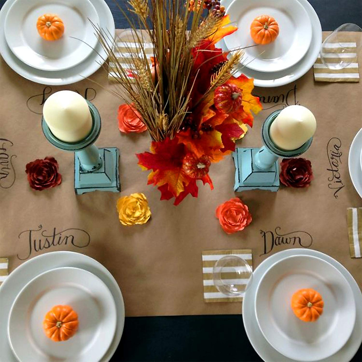 NY Paper Mill Brown Kraft Paper 17.50" x 2400" (200 feet) Jumbo Roll, Ideal for Gift Wrapping, Art & Craft, Postal, Packing, Shipping, Floor Covering, Parcel, Table Runner, 100% Recycled Made in USA