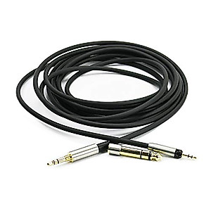 NewFantasia Replacement Audio Upgrade Cable Compatible with Audio Technica ATH-M50x, ATH-M40x, ATH-M70x, ATH-M60X Headphones 1.2meters/4feet