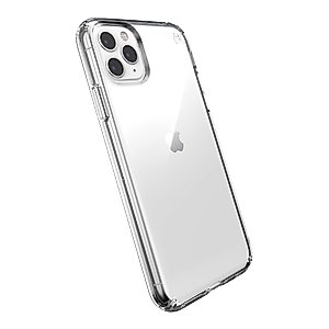 Speck Products 130024-5085 Presidio Stay Clear iPhone 11 Pro Max Thermoplastic Polyurethane Case, Clear/Clear