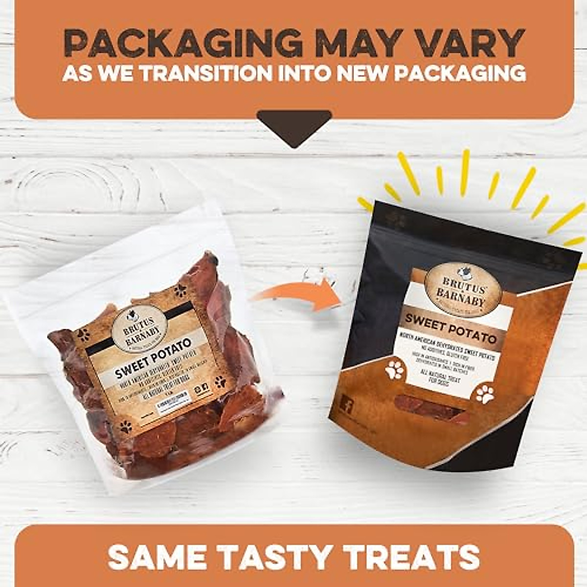 Sweet Potato Slices For Dogs - Single Ingredient Grain Free Dog Treats, Best High Anti-Oxidant Healthy 100% Natural Thick Cut Dried Sweet Potato Dog Treats With No Added Preservatives (2lb)