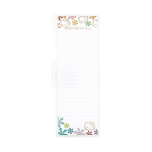 Hello Kitty x Erin Condren Designer Accessories Snap-in Wet Erase to-Do List Dashboard - Reversible, Wet Erase, Repositionable Laminated Reusable Whiteboard for Dry and Wet Erase Markers