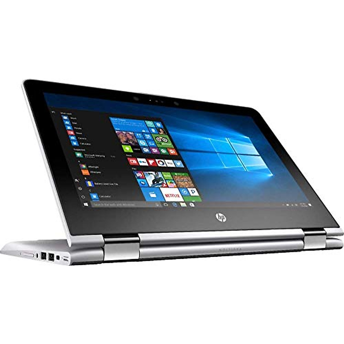 HP Pavilion x360, Premium 2019 Flagship 11.6 inch HD IPS Touchscreen 2 in 1 Laptop, Intel Quad-Core Pentium Silver N5000, 4GB DDR4, 500GB HDD, HD Webcam Bluetooth 4.2 802.11ac USB 3.1 HDMI Win 10