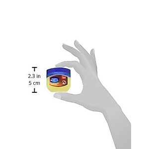 Vaseline Rich Conditioning Petroleum Jelly, Cocoa Butter, Travel Size 1.7 Oz/50 ML (Pack of 6)