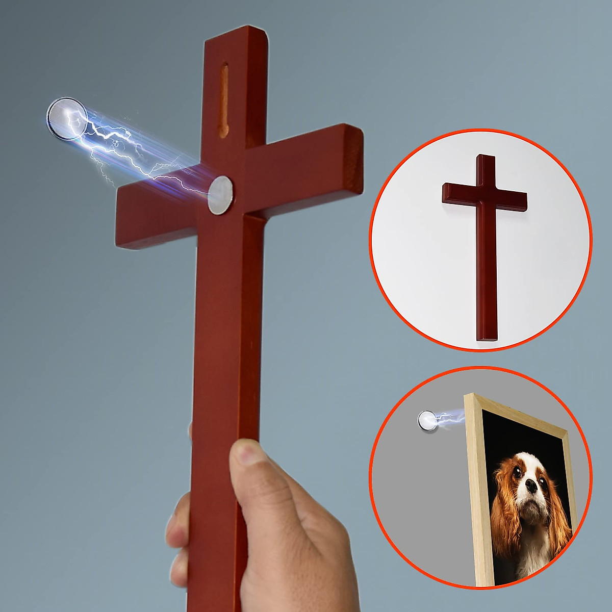 Mousike Magnetic Door Catch Ultra Thin Cabinet Magnets Stainless Steel Drawer Magnet Catch for Sliding Door Closure Kitchen Cabinet Cupboard Closet Closer (4Pack)