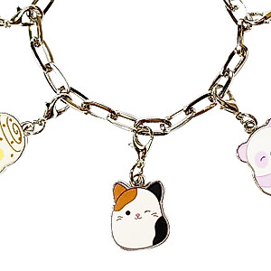 LUV HER Squishmallow Girls Add A Charm Box Set with 1 Charm Bracelet & 5 Interchangeable Charms - Ages 3+