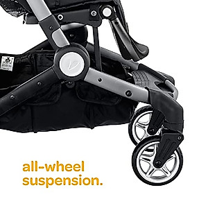 Larktale Coast Lightweight and Compact Foldable Stroller for Babies, Toddlers Nightcliff Stone