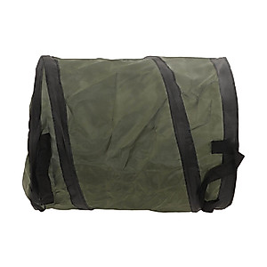 Topyond Camping Trash Can, Oxford Cloth Collapsible Trash Bag, Strong Bearing Capacity Pop-Up Leaf Bags, Reusable Outdoor Trash Garden Yard Trash Bag with Bottom Handle for Garden Picnic