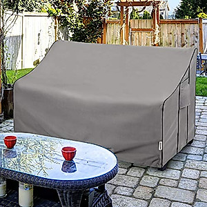 BOLTLINK Outdoor Patio Furniture Covers Waterproof ,Durable Loveseat Sofa Cover Fits up to 54W x 38D x 35H inches