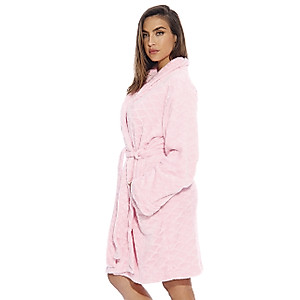 Just Love Kimono Robe / Bath Robes for Women, Size2X Plus, Light Pink