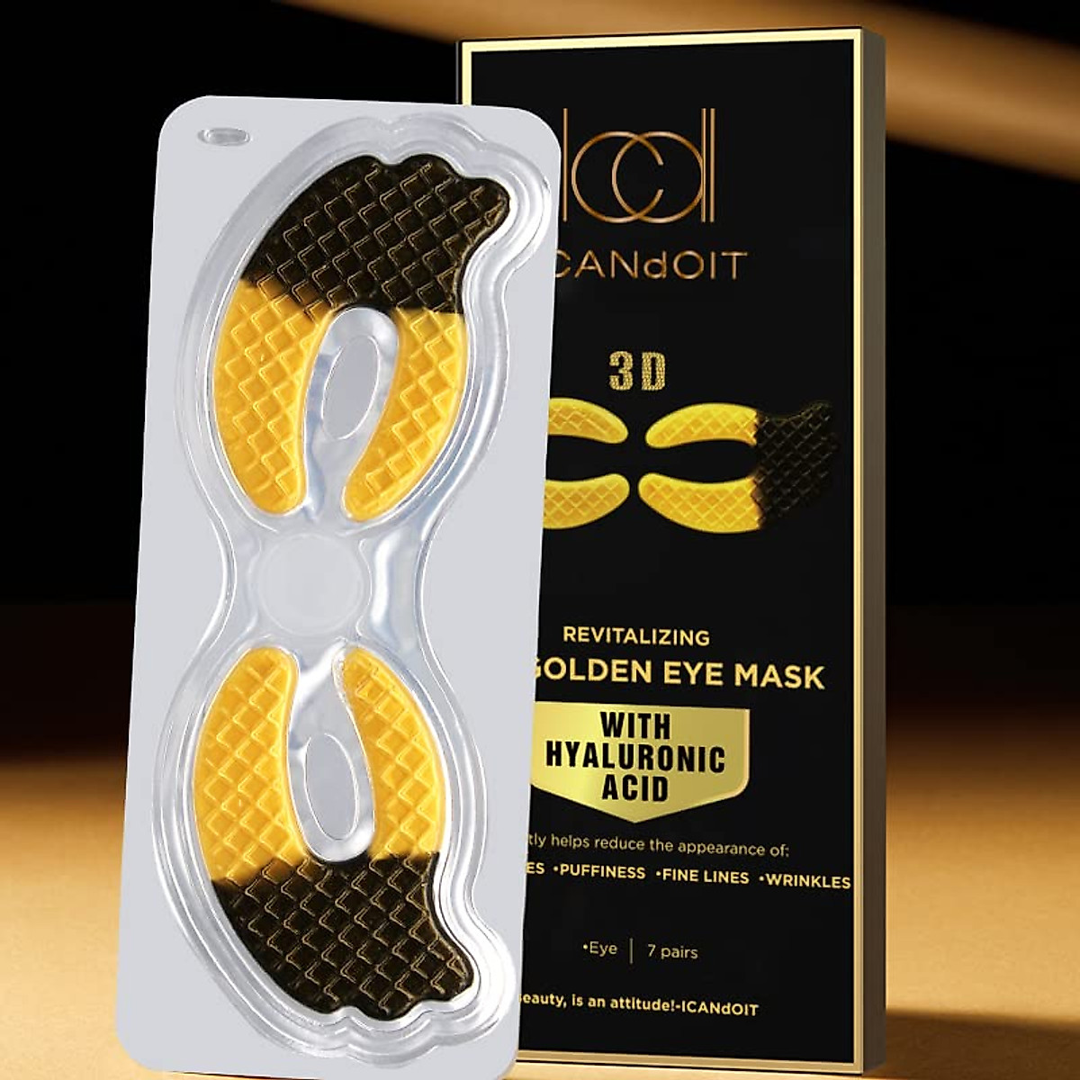 ICANdOIT-24K Collagen Eye Mask With Dissolving Eye Patch