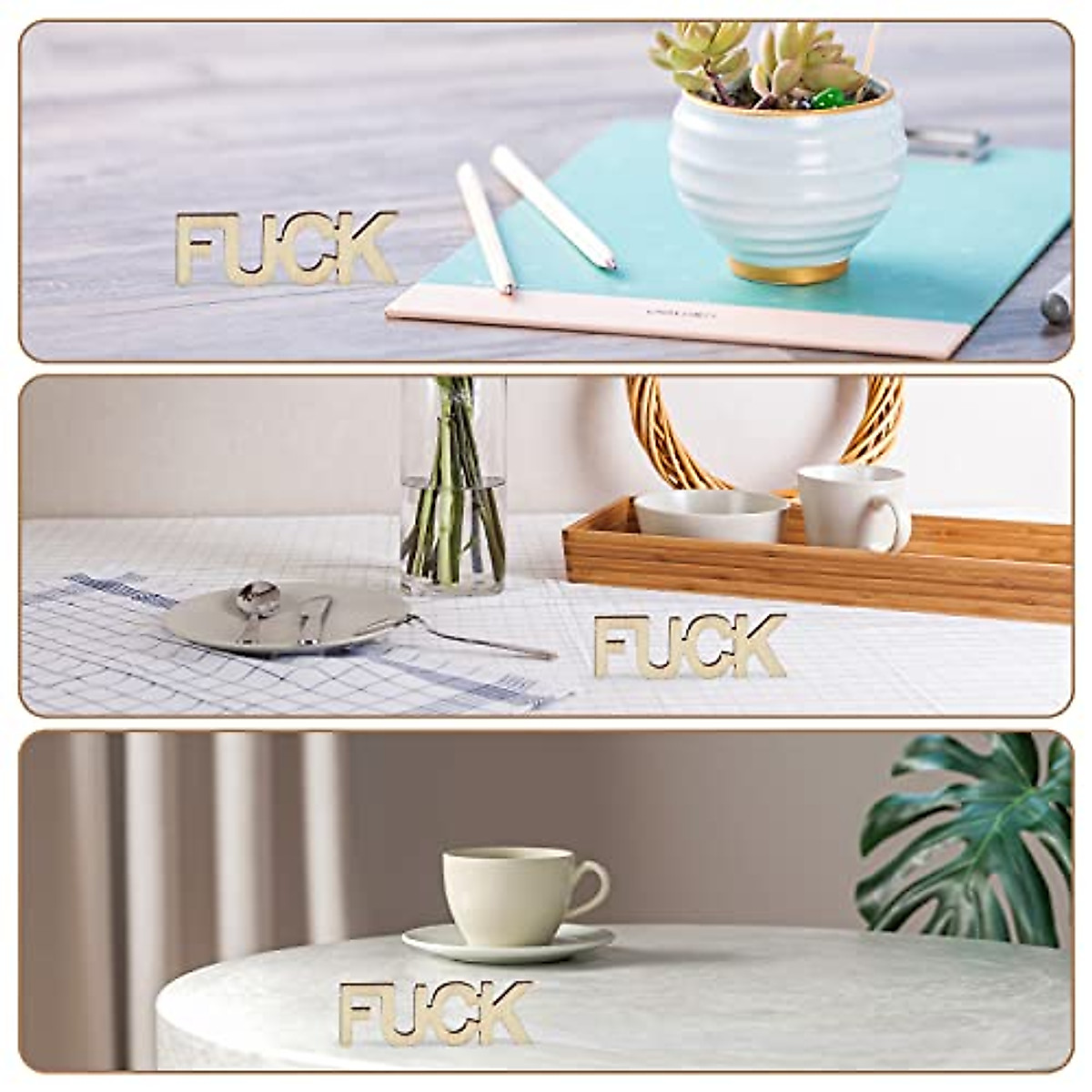 Fucks to Give,Jar of Fucks Gag Gifts for Valentine's Day / Birthday / Anniversary / Christmas. FUCK Wooden Cutout Letter Funny Gifts for Parents and Relatives,Friends (FUCK(Heart-shaped bottle))