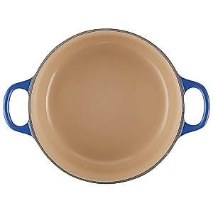 Le Creuset Enameled Cast-Iron 3-1/2-Quart Round French Oven, Cobalt Blue