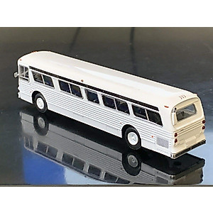 Iconic Replicas Flxible Fishbowl Bus 1/87 Scale-HO Scale Transit Bus New! Blank Ready for Customization!