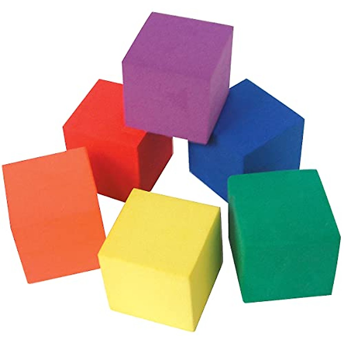 Teacher Created Resources Foam Color Cubes (20615), Multi