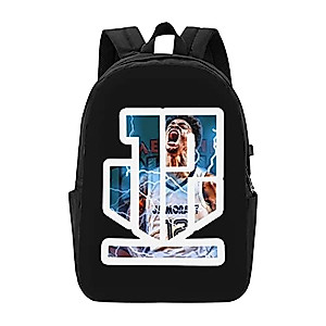 VIHIRA Memphis-Ja-Morant-#12-Basketball God Adult Youth Bag Backpack Schoolbag Laptop Bag Usb Camping Bag17 Inch For, One Size