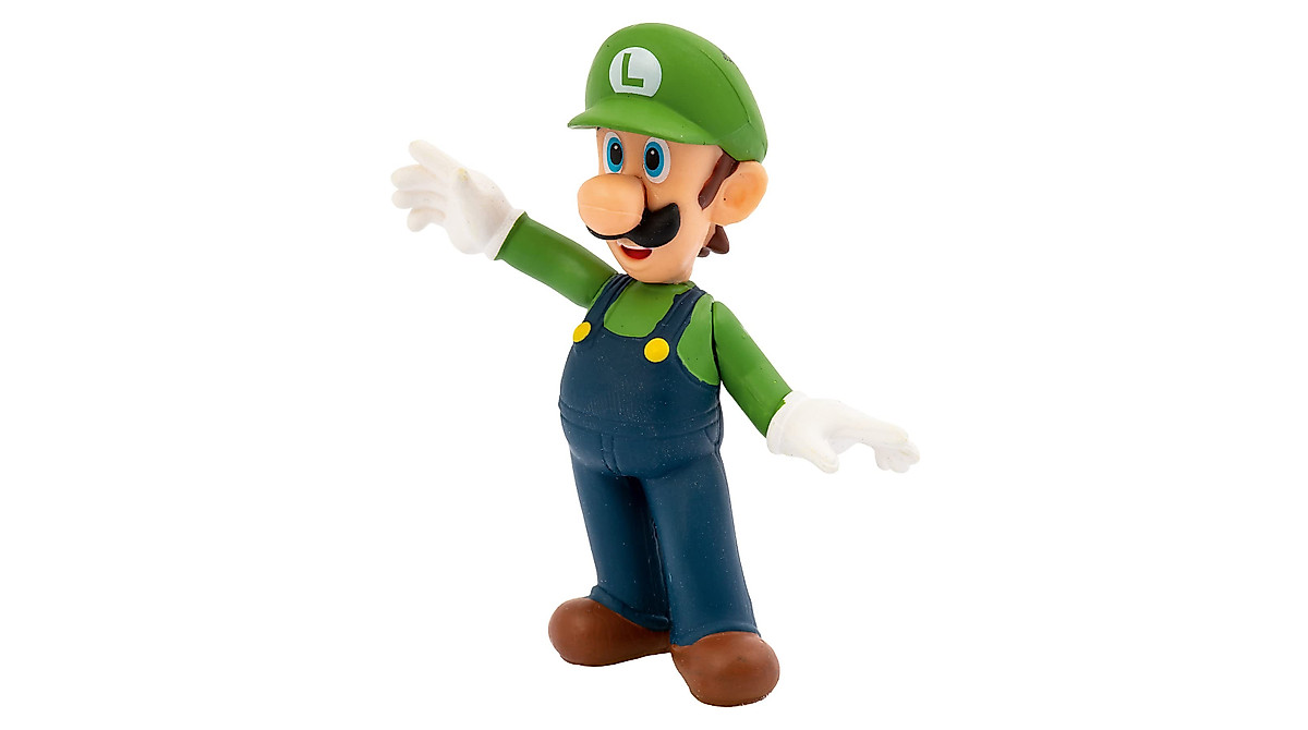 Super Mario Luigi Collectible Figure - 2.5" Nintendo Character