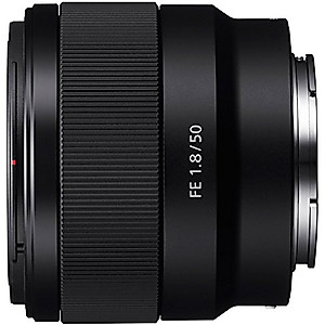 Sony Alpha a7II Mirrorless Interchangeable Lens Camera Body Bundle with Sony FE 50mm F1.8 Full-Frame E-Mount Lens