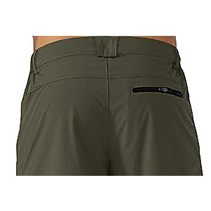 CRYSULLY Men's Outdoor Quick Dry Cargo Shorts Summer Climbing Shorts with Pockets Army Green