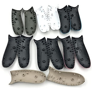 Anti Slip Handle Side Cover For Xbox One Slim S Controller Gamepad Rear Grips Handles Shell Replacement (White)