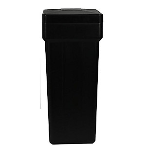 Fleck 5600 SXT Meter Demand Water Softener Grain Capacity 10% Commercial Grade Cation Resin (64,000, Black)