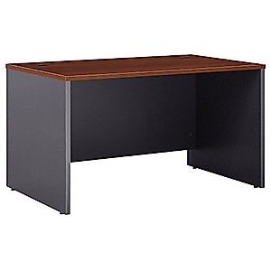 Bush Business Furniture Series C Collection 48W x 30D Shell Desk in Hansen Cherry