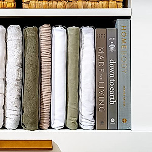 RosieRogers&Co - Drawer Organizer - Closet Organization - Clothing Divider - Reusable - Home and Travel Ready - Grab and Go - Pre-Folded - Kid-Friendly - Storage Protection - 10 Pack (RRPFO-C)