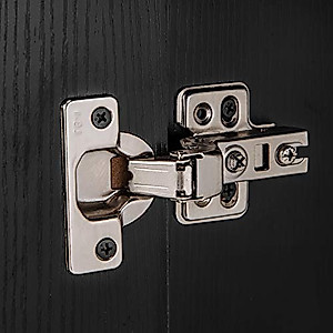 Home Office Desk with Storage, 41.73" Computer Desk with Four Drawers and A Door Modern Simple Style Writing Desk Gaming Sturdy Table Workstation for Home, Reading Room, Office, Bedroom - Black