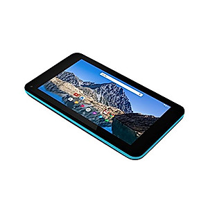 Ematic 7-Inch Android 7.1 (Nougat), Quad-Core 16GB Tablet with Folio Case and Headphones, Teal