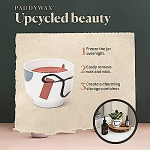 Paddywax Candles Wabi Sabi Collection Scented Candle, 12-Ounce, Amber & Smoke