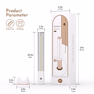 AUGE LIGHT 3-in 1 Battery Powered Wall Light Magnetic LED Wall Lamp Cordless Wall Lights Motion Sensor Wall Sconces for Indoor Staircase Corridor Beside Hallway Cabninet(White)