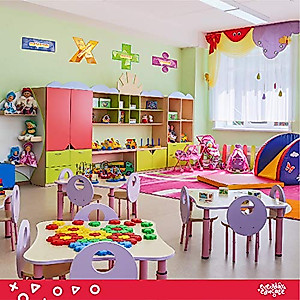 Everyday Educate Math Poster for Elementary and Middle School Classroom - Excellent educational math posters - Addition, Subtraction, Multiplication, and Division (12" x 12")